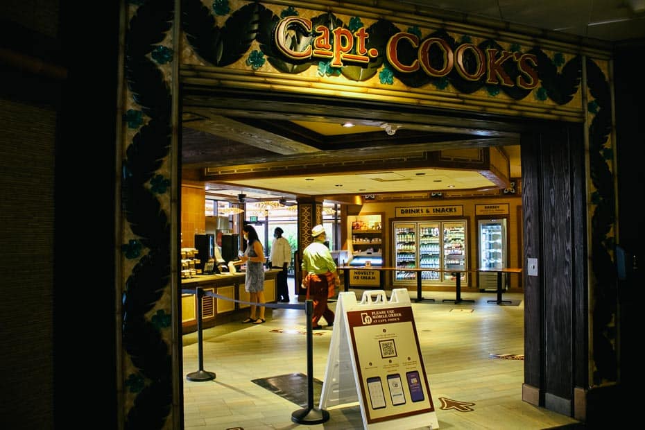 Captain Cook’s Review at Disney’s Polynesian – Resorts Gal
