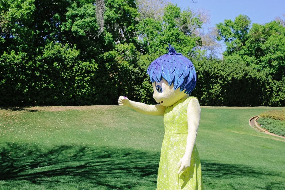 Meet Joy from Inside Out at Disney World – Resorts Gal