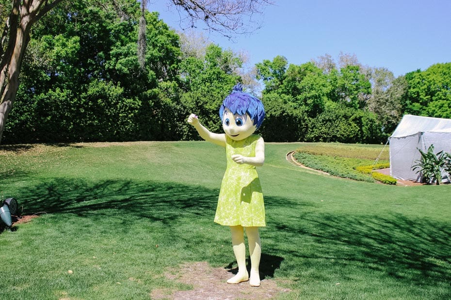Meet Joy from Inside Out at Disney World – Resorts Gal