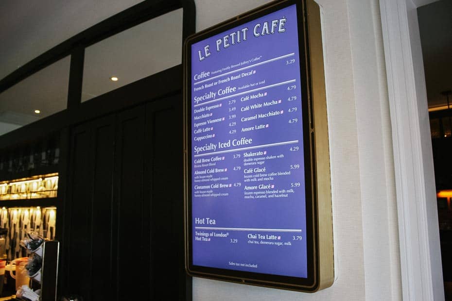A Visit to Le Petit Cafe at Disney's Riviera - Resorts Gal