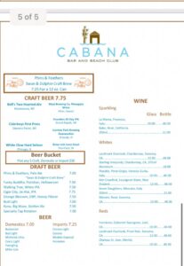 Review: What We Tried on a Spring Afternoon at the Cabana Bar and Beach ...