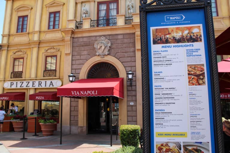A Review of Via Napoli at Epcot (Pizza & More)