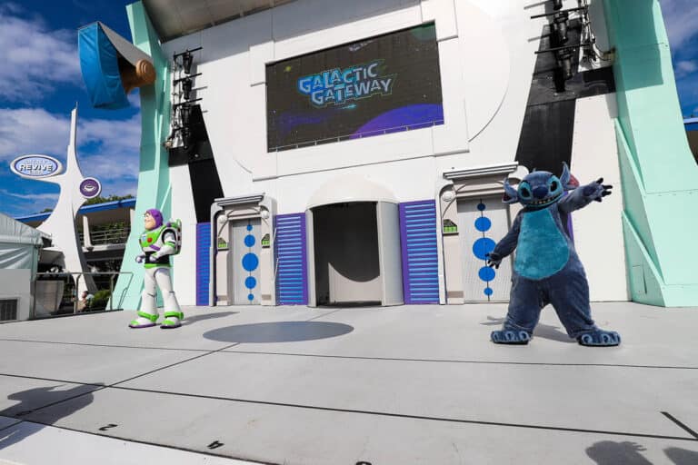 Meet Stitch at Disney World