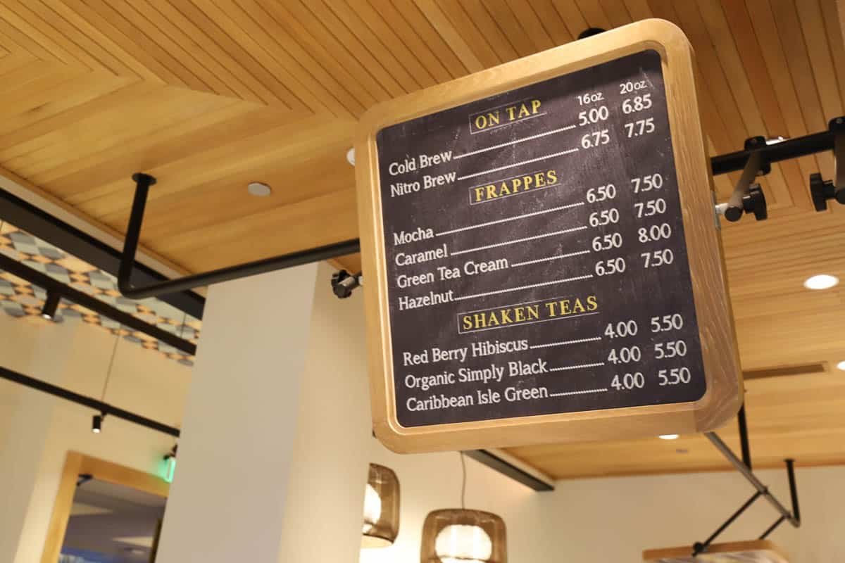 Java (Coffee, Eats, and Sweets) at Disney's Swan Resort