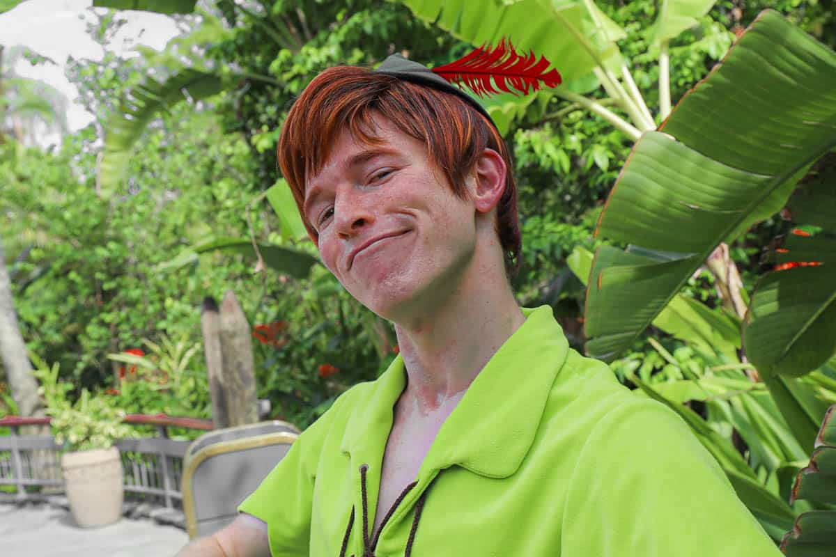 Peter Pan Disney World Actor