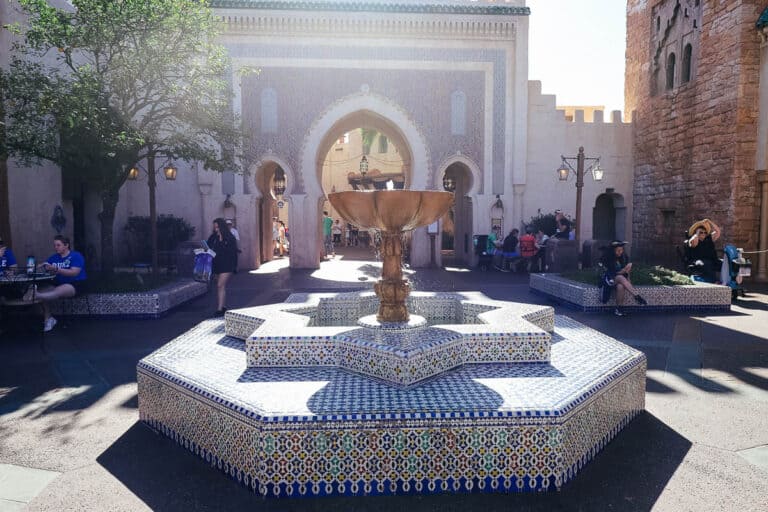 Epcot's Morocco Pavilion (With Attractions, Dining, and Characters ...
