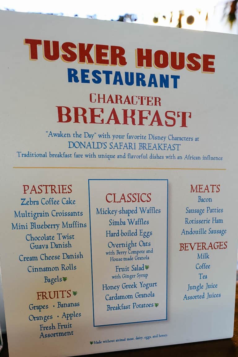 Tusker House Restaurant Breakfast Buffet Review (With Safari Donald and ...
