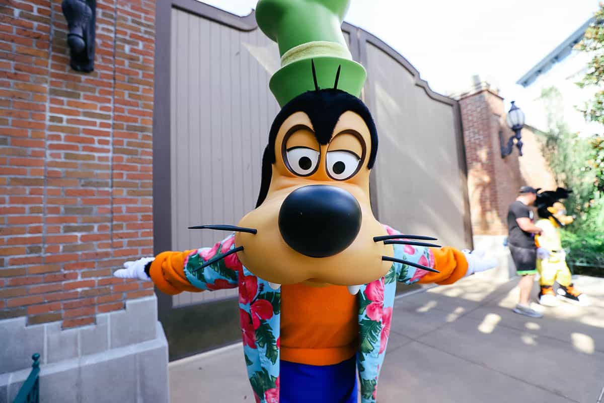 Meet Goofy and Max at Disney World (See Max as Powerline!)