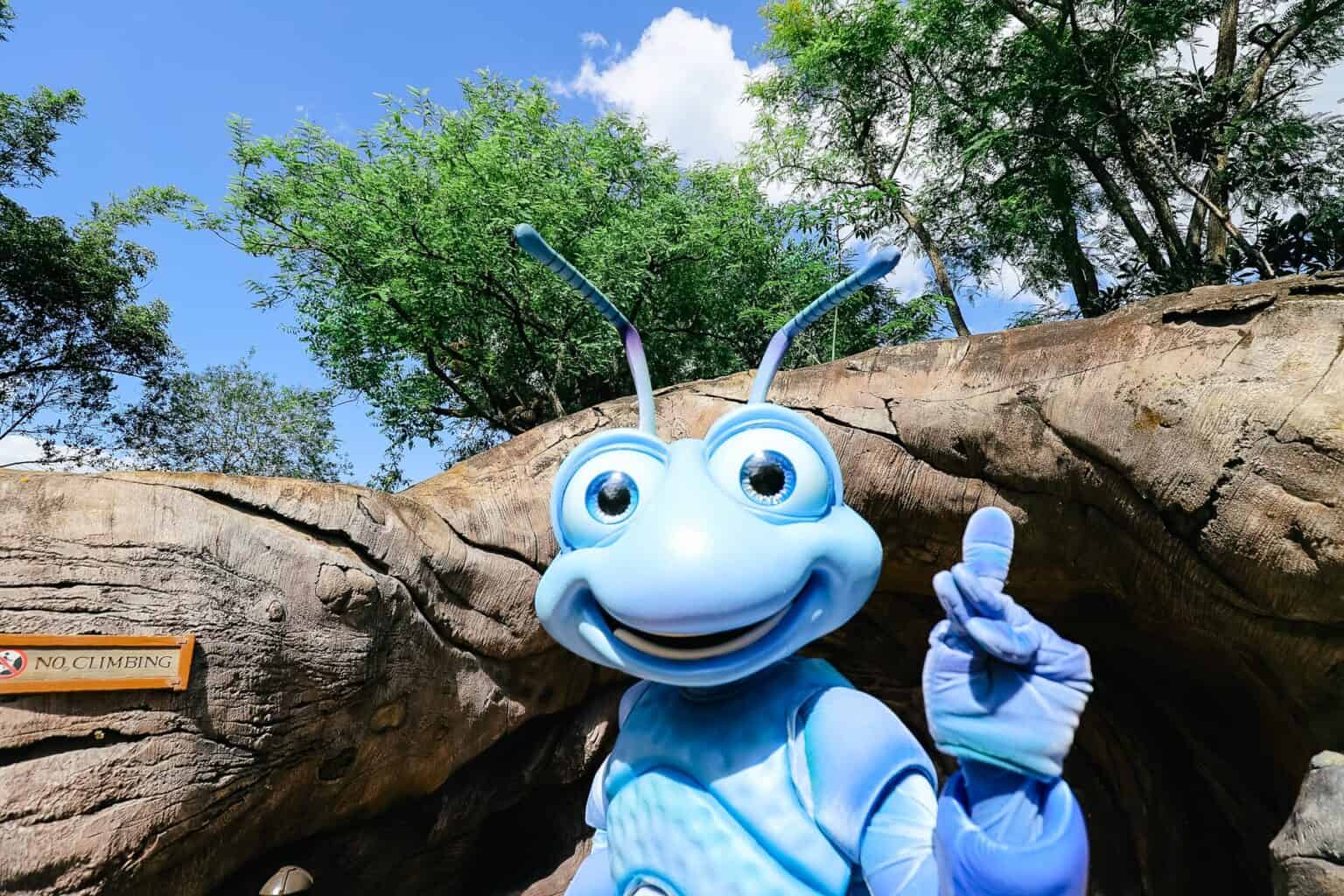 Flik from 'A Bug's Life' Makes Special Appearance at Disney's Animal ...