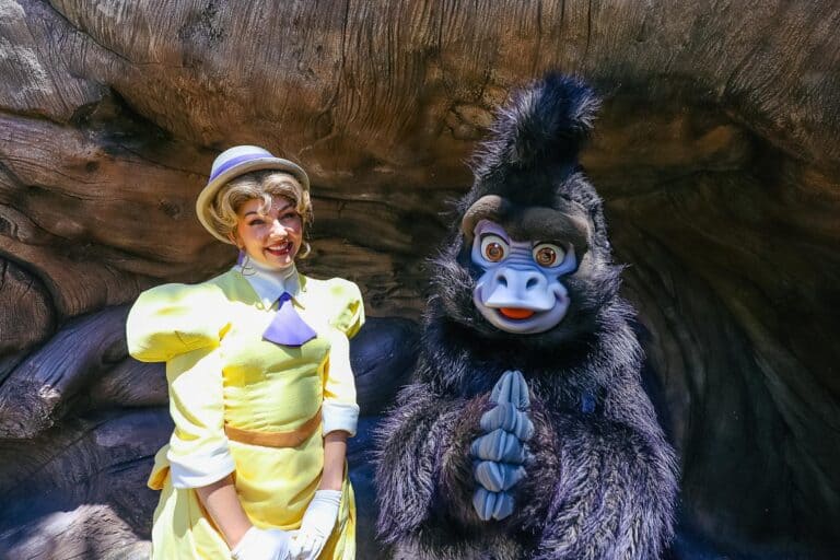 Jane and Terk from 'Tarzan' Visit Disney's Animal Kingdom for Earth Week