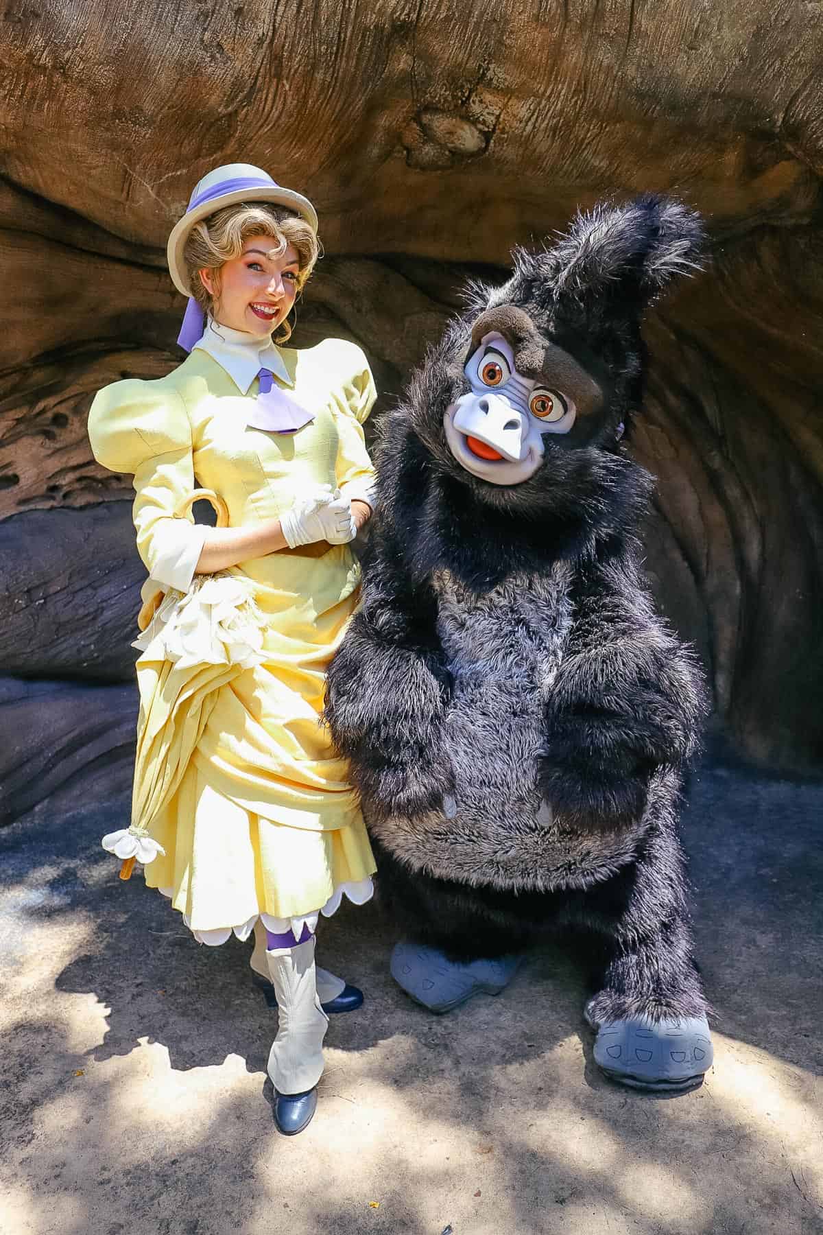 Jane and Terk from 'Tarzan' Visit Disney's Animal Kingdom for Earth Week