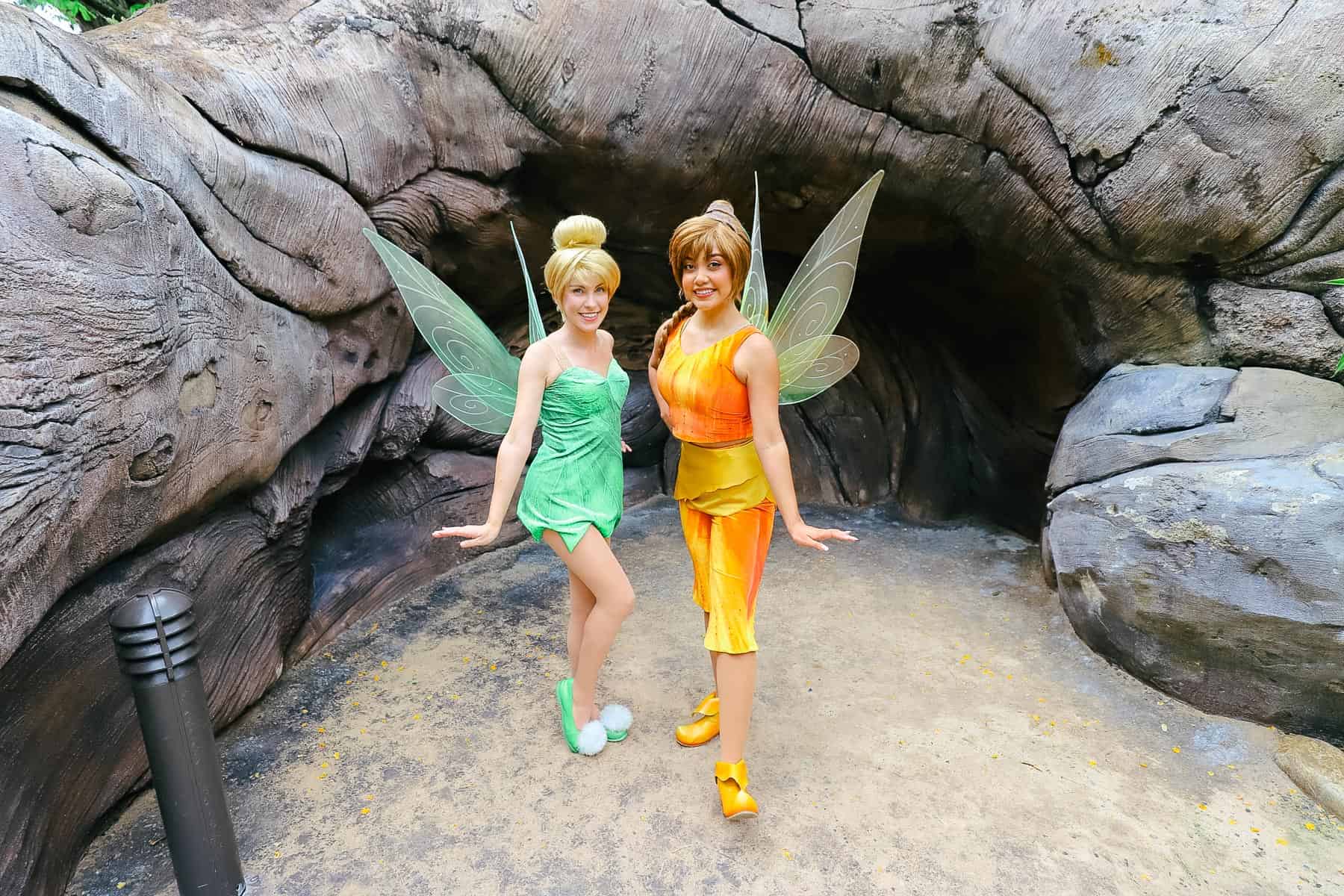 Tinkerbell and Fawn (Rare Character Appearances at Disney's Animal ... Tinkerbell and Fawn (Rare Character Appearances at Disney's Animal ...