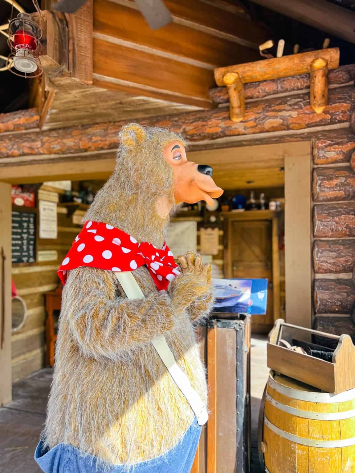 The Country Bears Greet Guests at Magic Kingdom