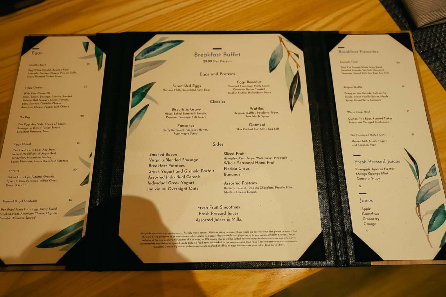 Amare Breakfast Review (The Buffet or À La Carte?)