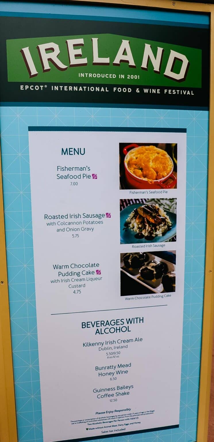 2023 Epcot International Food and Wine Festival Menus (With Prices)