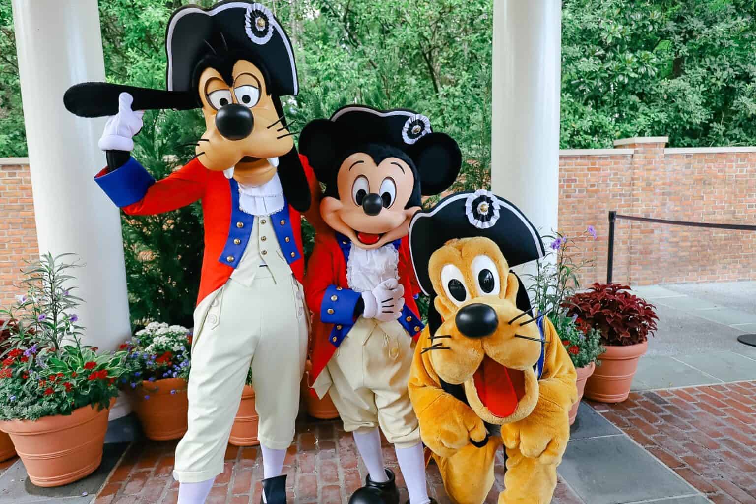 Meet Rare Holiday Characters at Epcot for the 4th of July