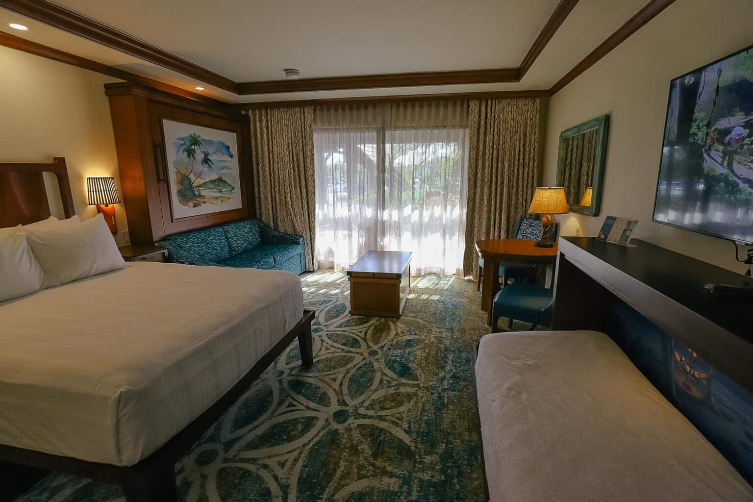 Room Tour: Deluxe Studio at Disney's Polynesian Villas - Resorts Gal