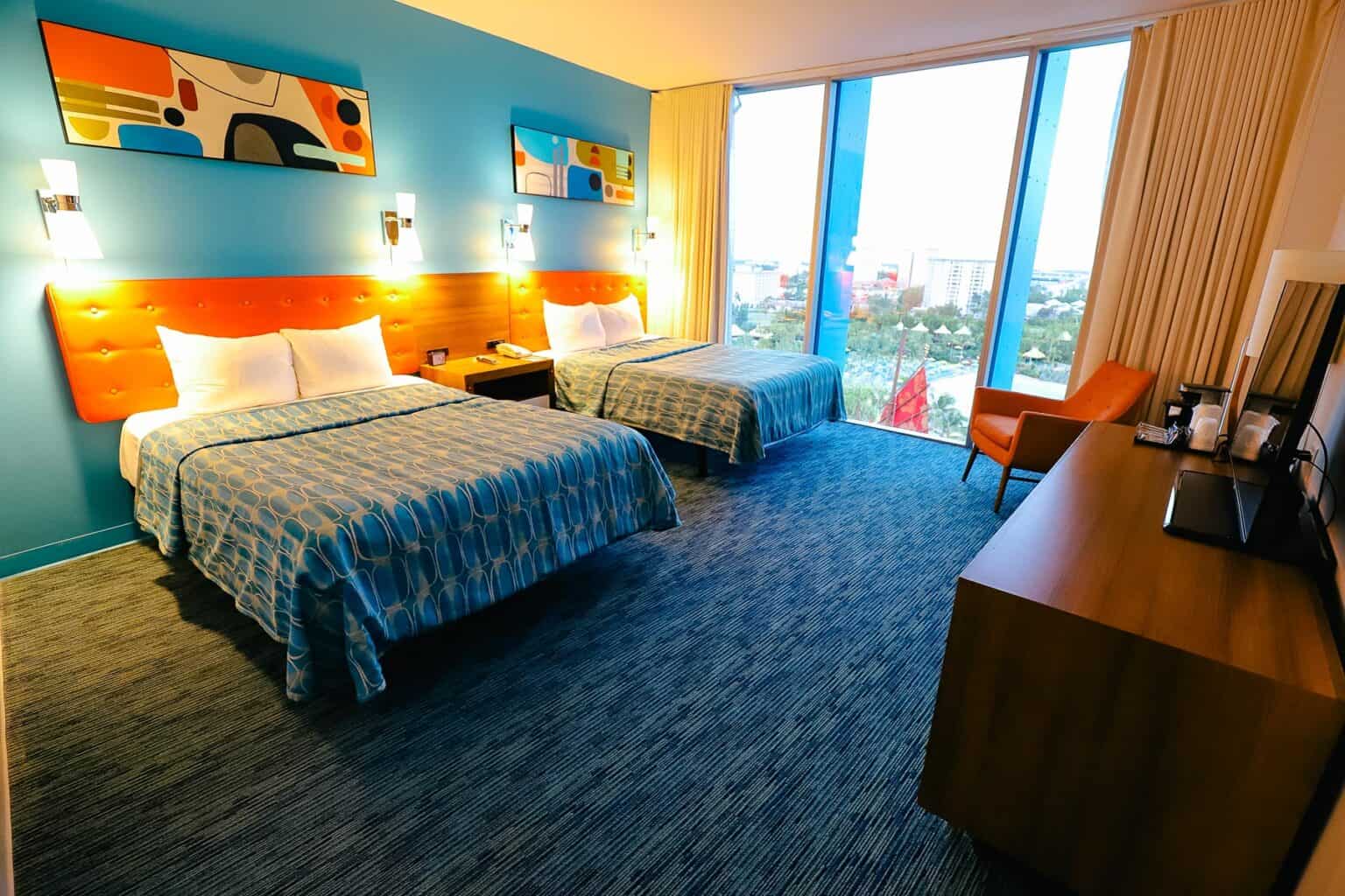 Volcano Bay View Room Review at Universal's Cabana Bay Beach Resort