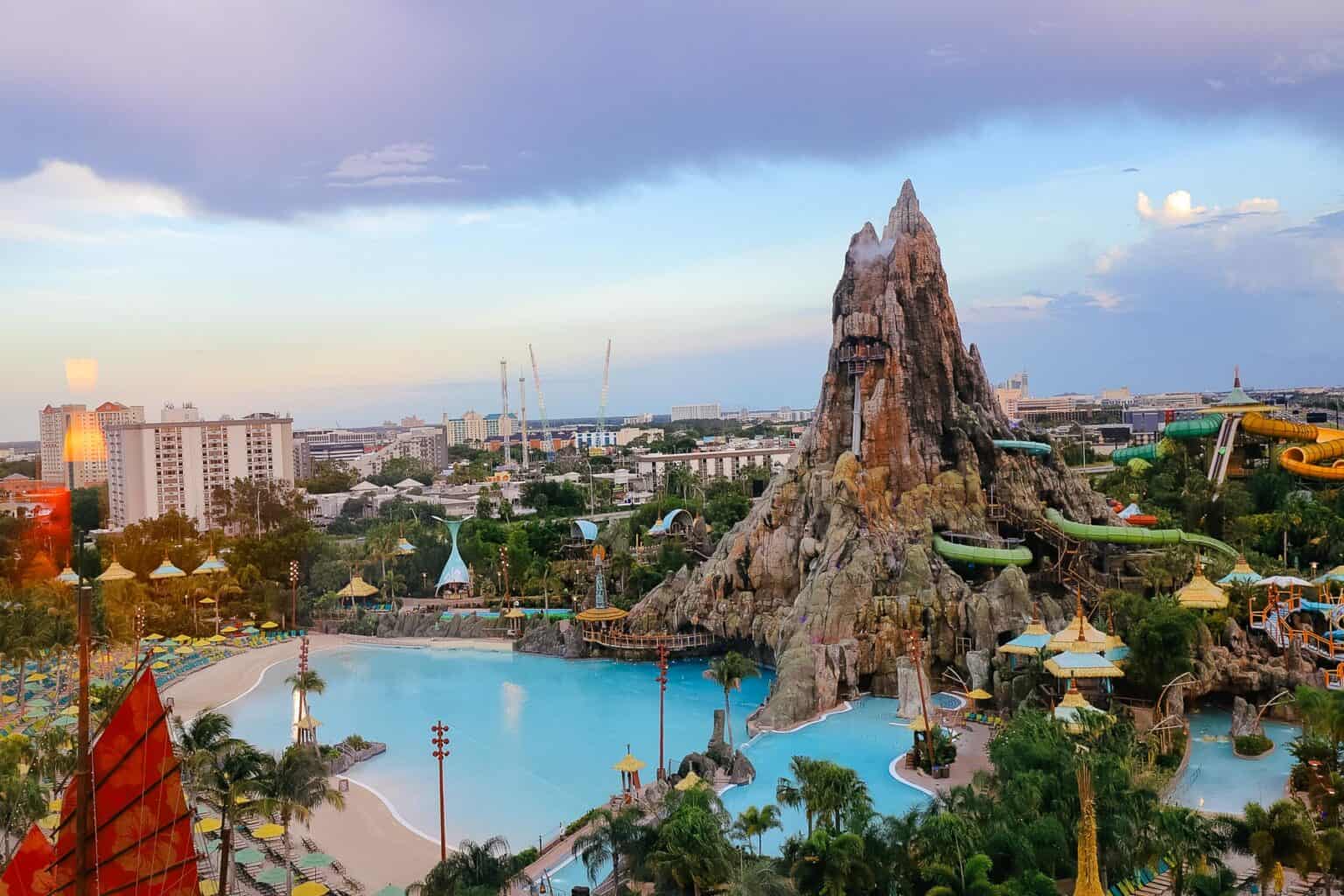 Room Tour: Volcano Bay View Room at Universal's Cabana Bay Beach Resort ...