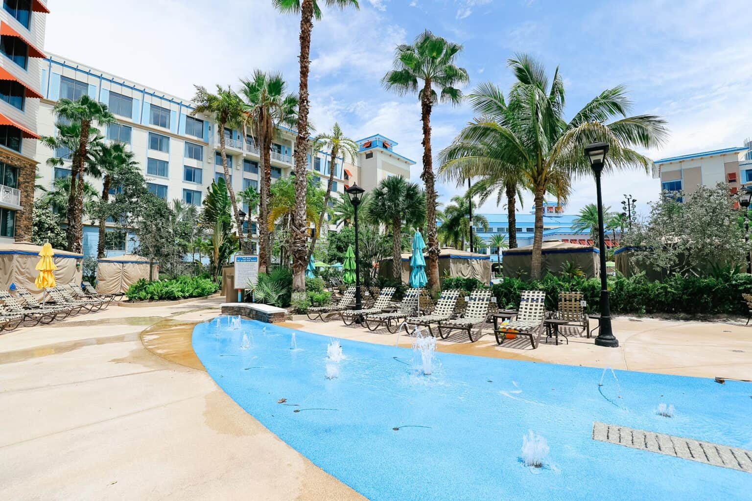 The Loews Sapphire Falls Resort Pool at Universal Orlando Resort