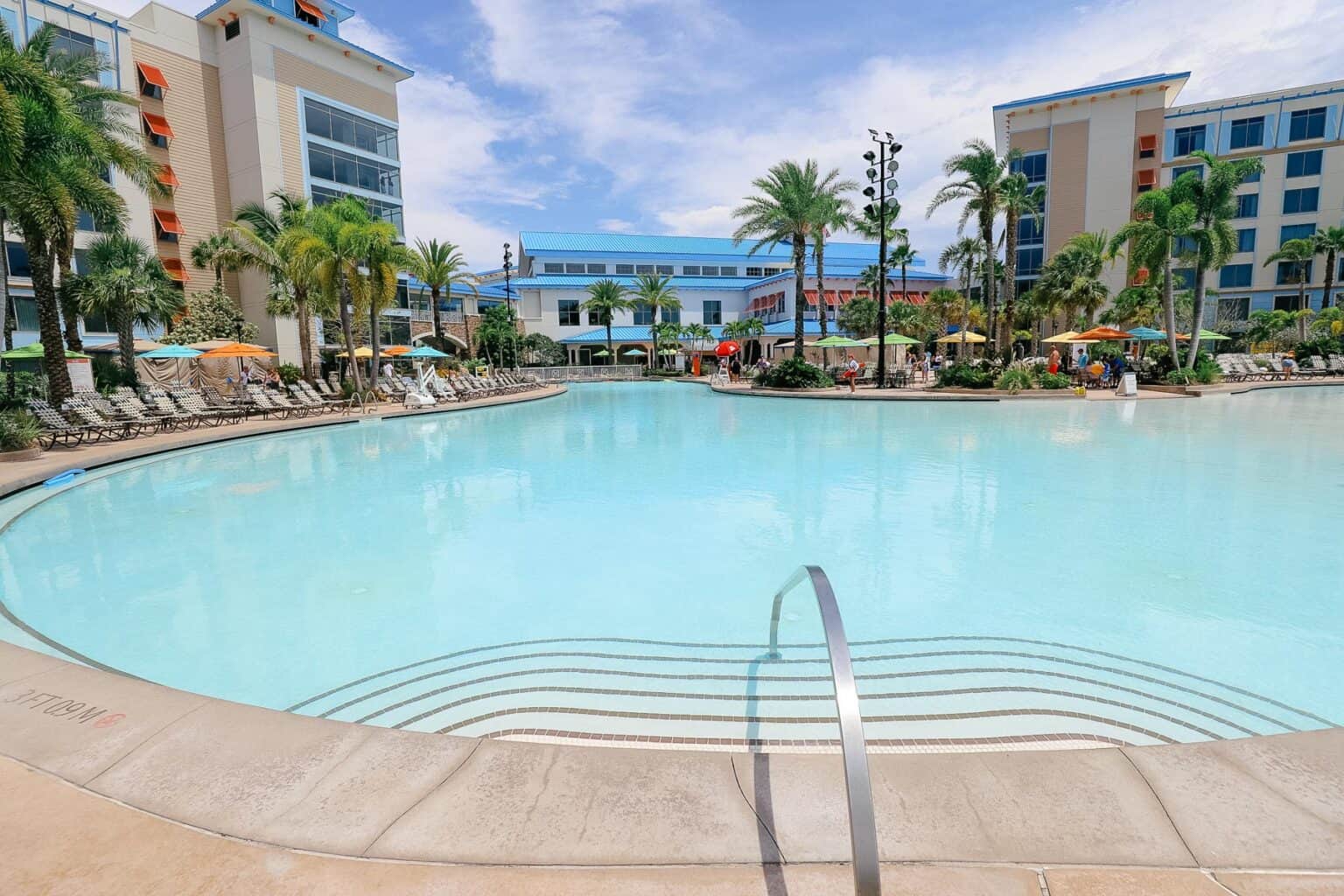 The Loews Sapphire Falls Resort Pool at Universal Orlando Resort