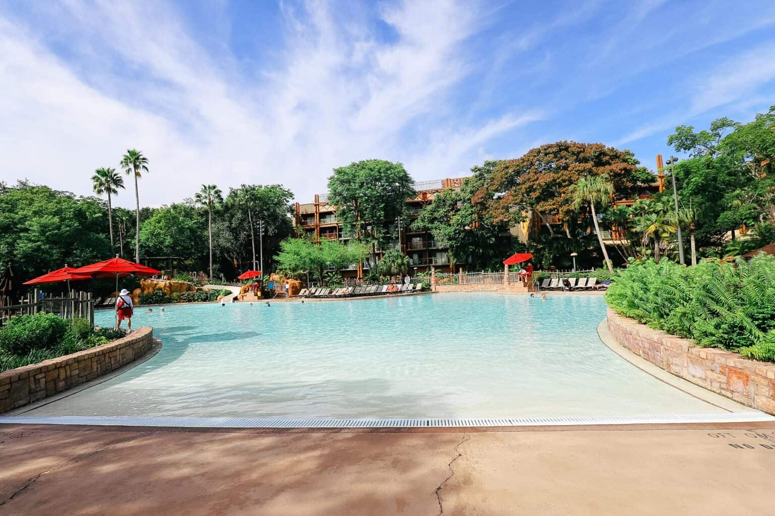 The Pools at Disney's Animal Kingdom Lodge (with the Uzima Springs Pool ...
