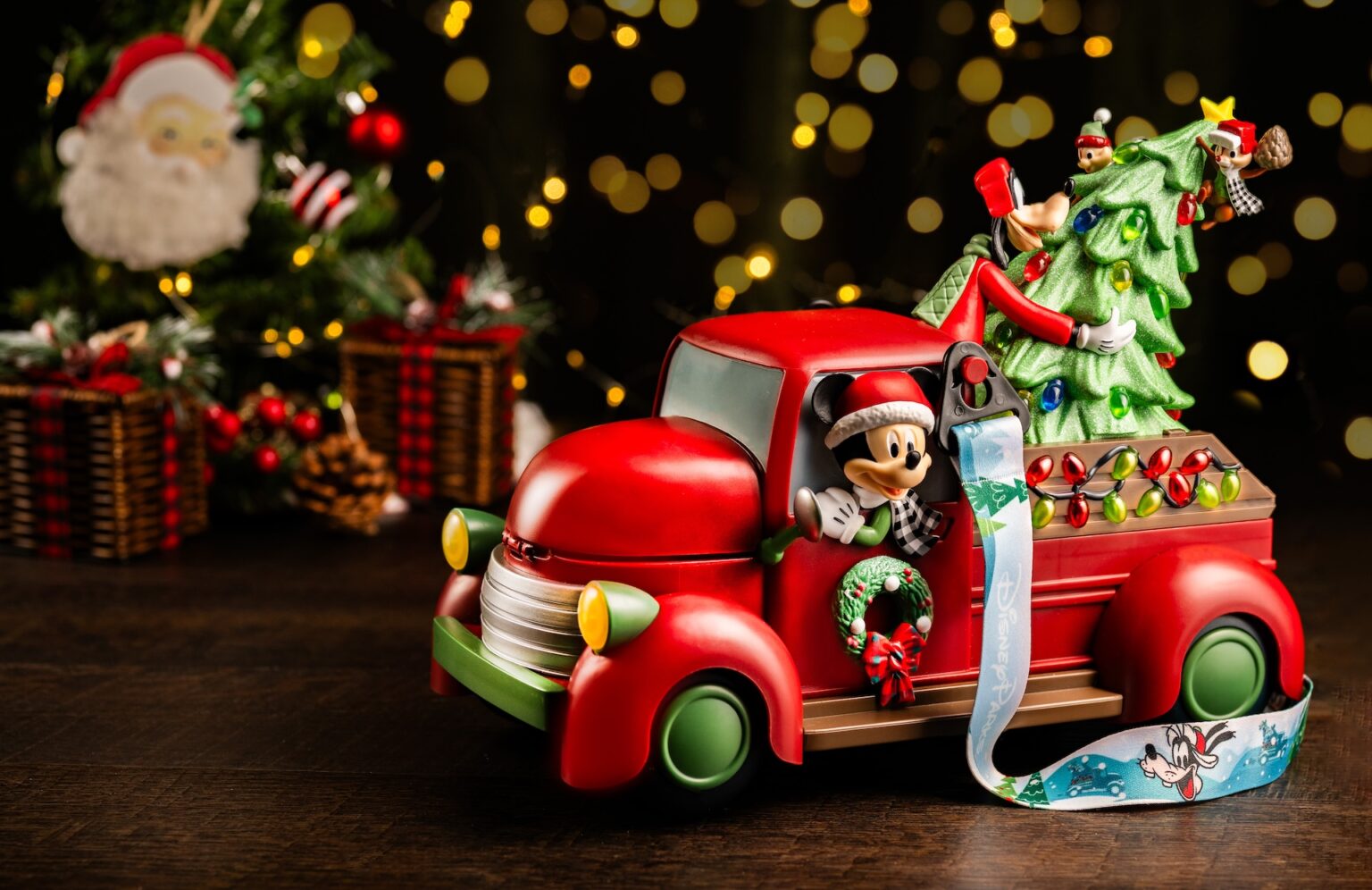 Preview: Holiday Christmas Tree Truck Popcorn Bucket to Debut at Mickey ...