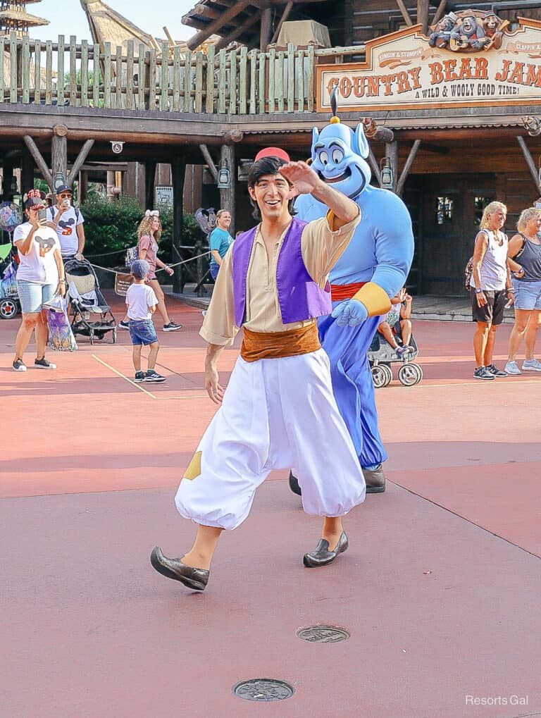 Character Spotlight: Aladdin from 'Aladdin' at Disney World - Resorts Gal