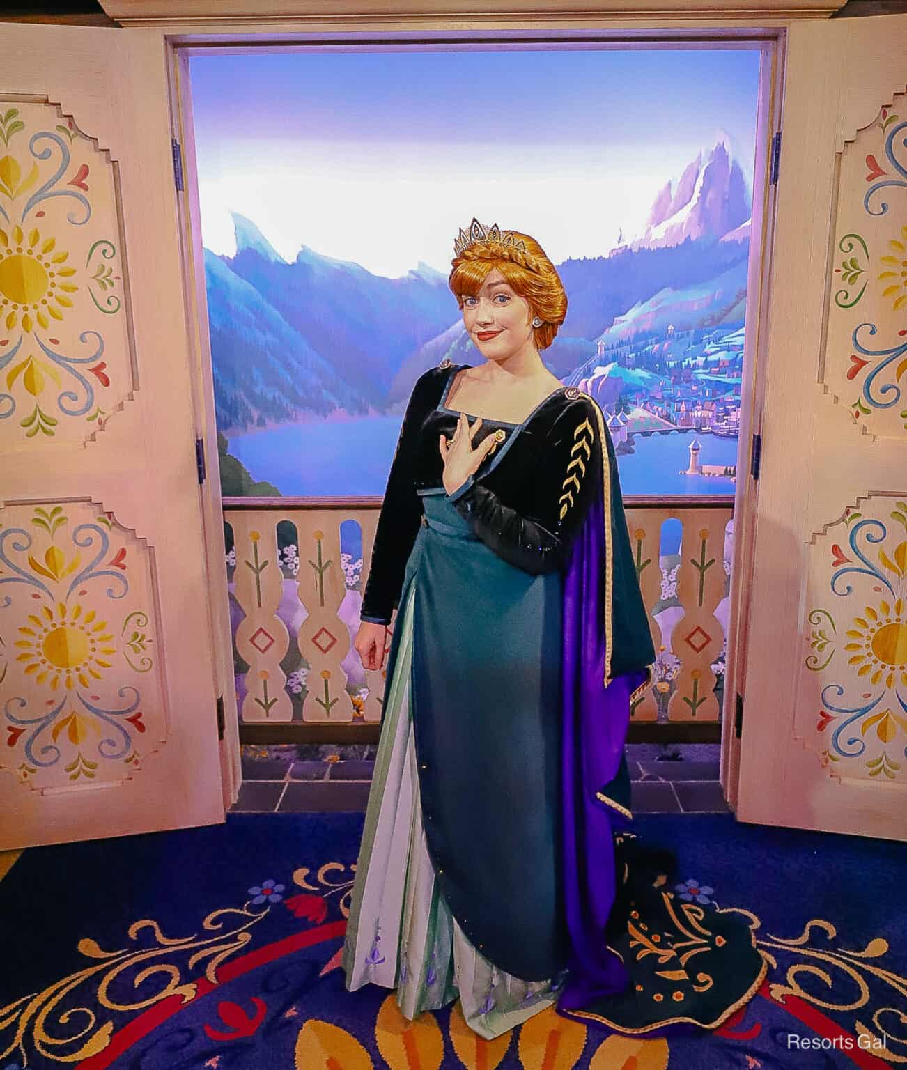 Meet Anna and Elsa at Epcot's Royal Sommerhus