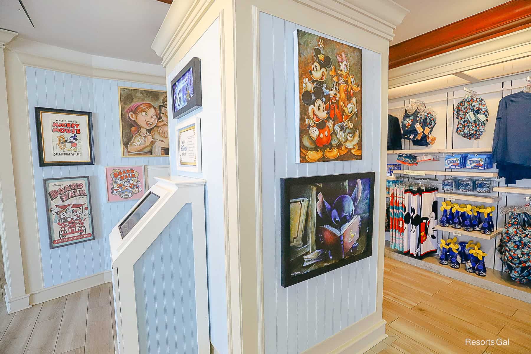 The Art of Disney on Demand Kiosks Locations at Disney's Resort Hotels