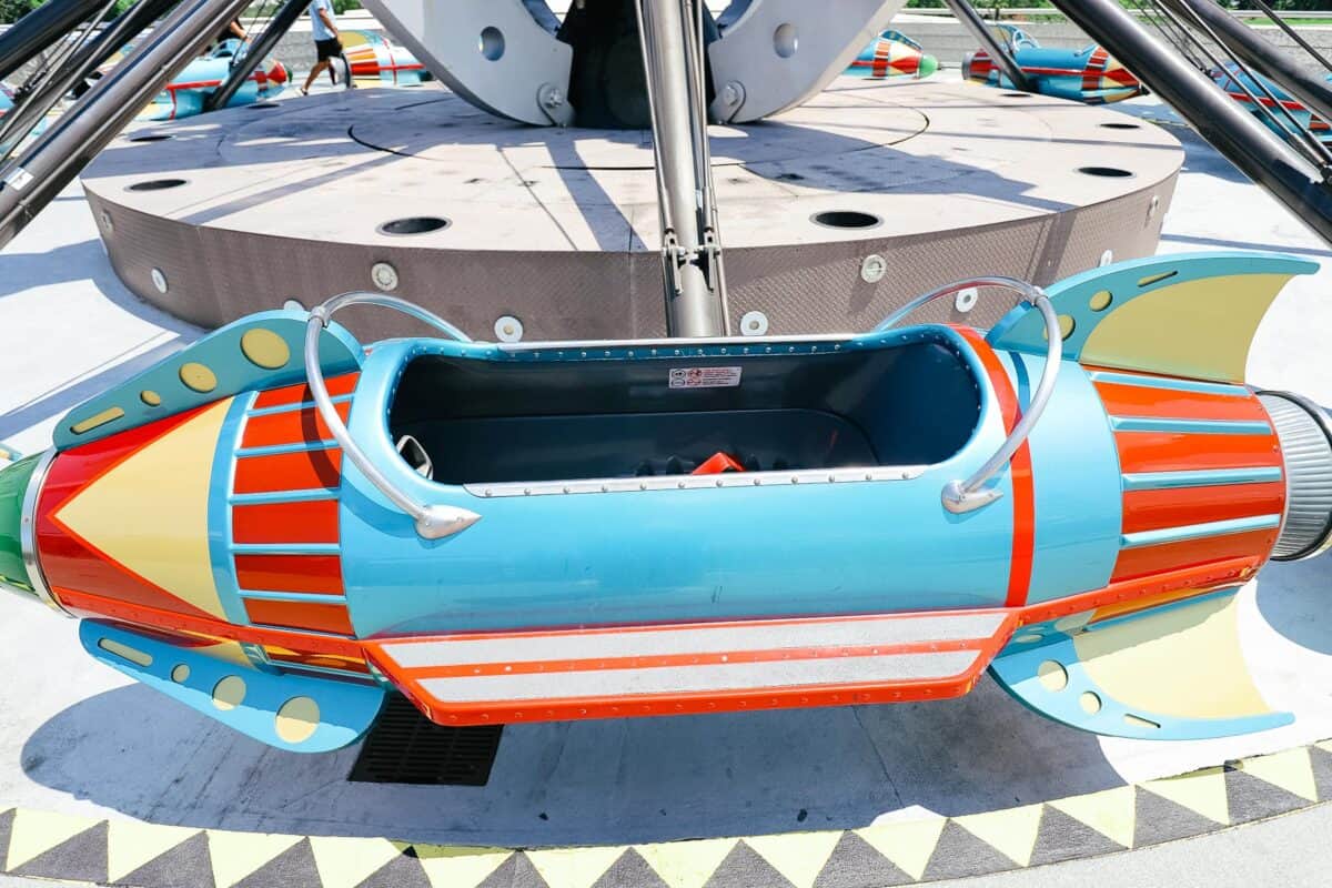 Astro Orbiter (A Spinning Attraction in Tomorrowland at Magic Kingdom ...