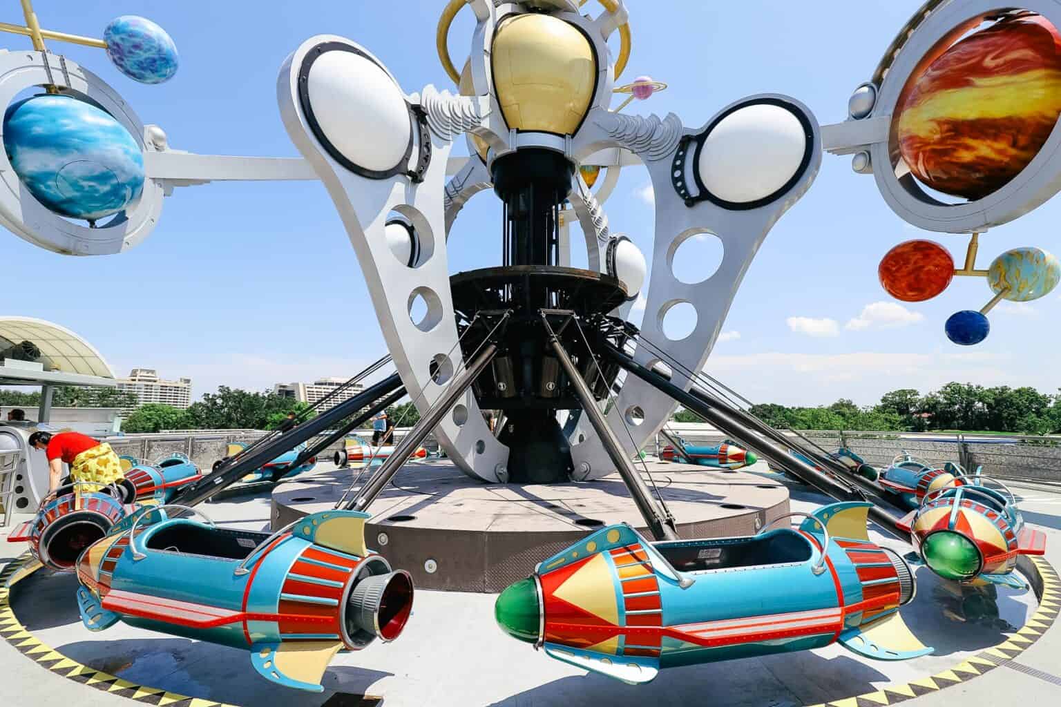 Astro Orbiter (A Spinning Attraction in Tomorrowland at Magic Kingdom ...