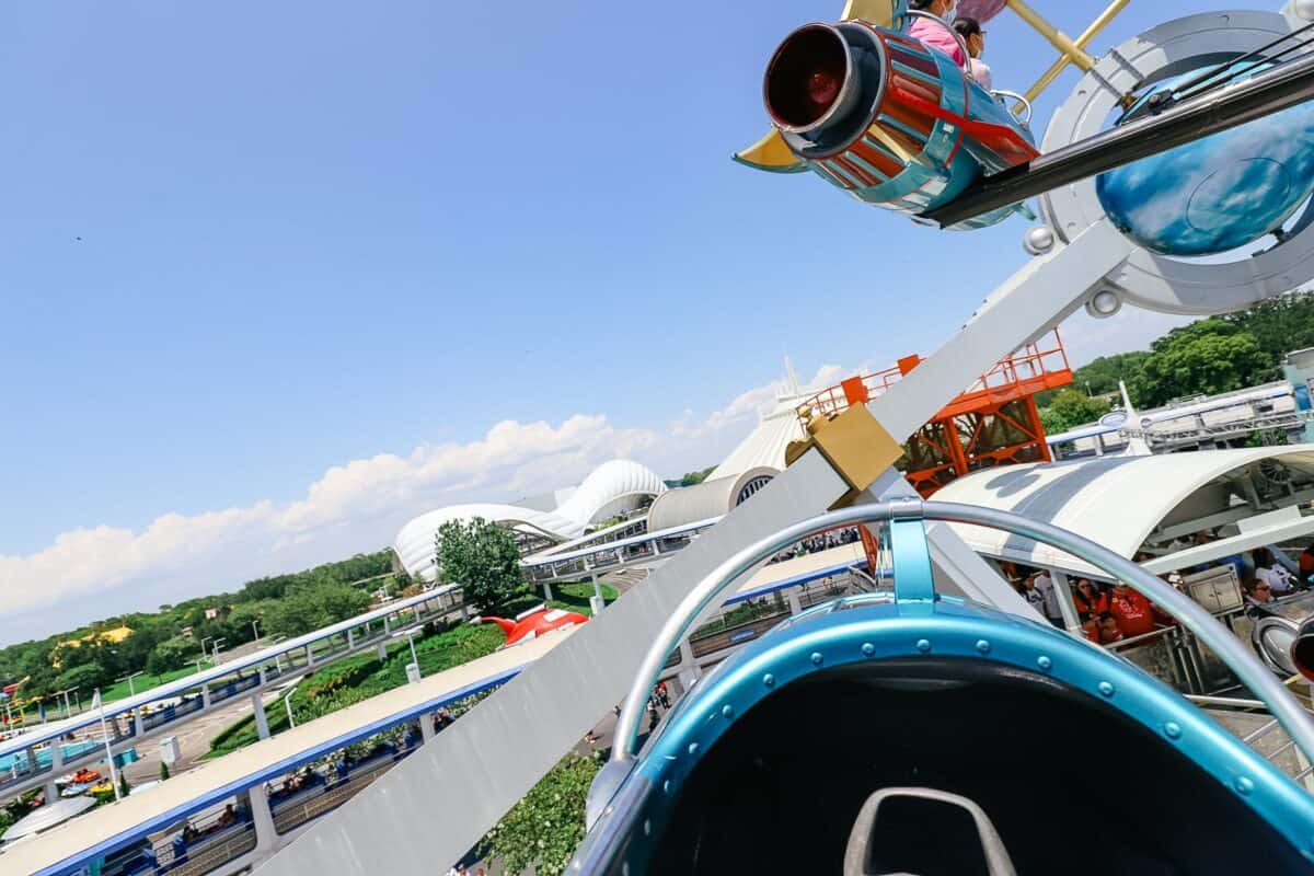 Astro Orbiter (A Spinning Attraction in Tomorrowland at Magic Kingdom)