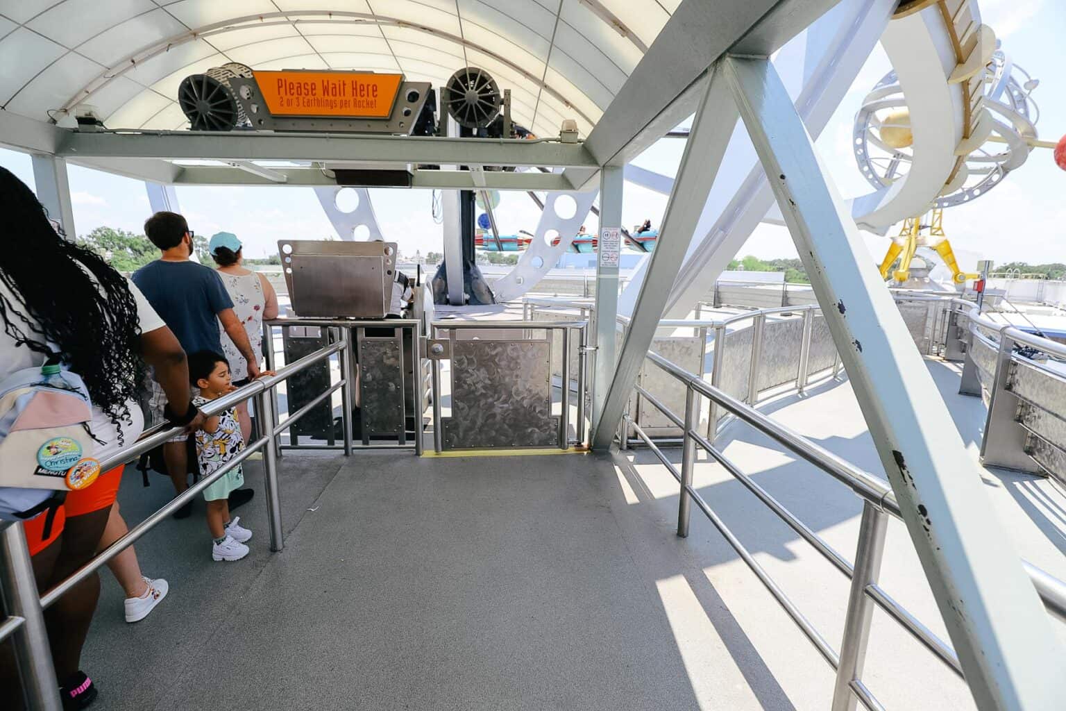 Astro Orbiter (A Spinning Attraction in Tomorrowland at Magic Kingdom)