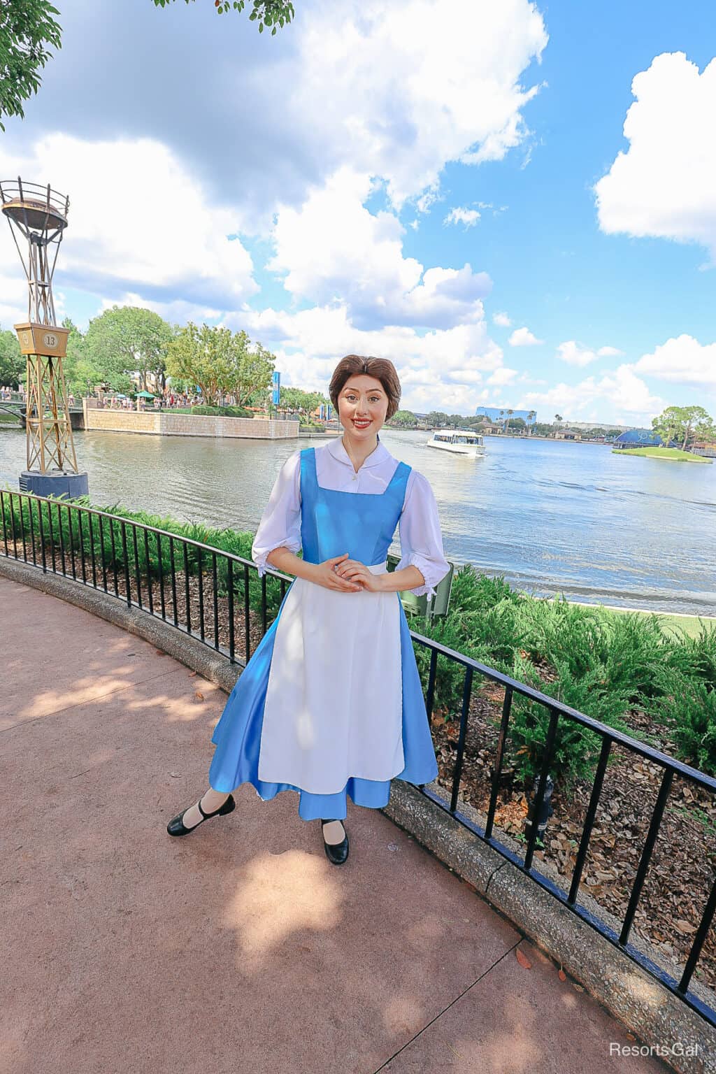 Meet Belle at Epcot's France Pavilion - Resorts Gal