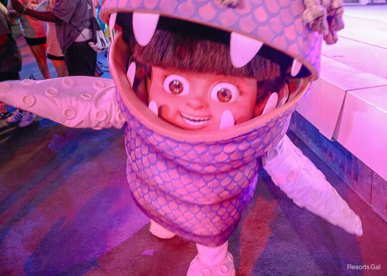 Character Spotlight Boo From Monsters Inc At Walt Disney World