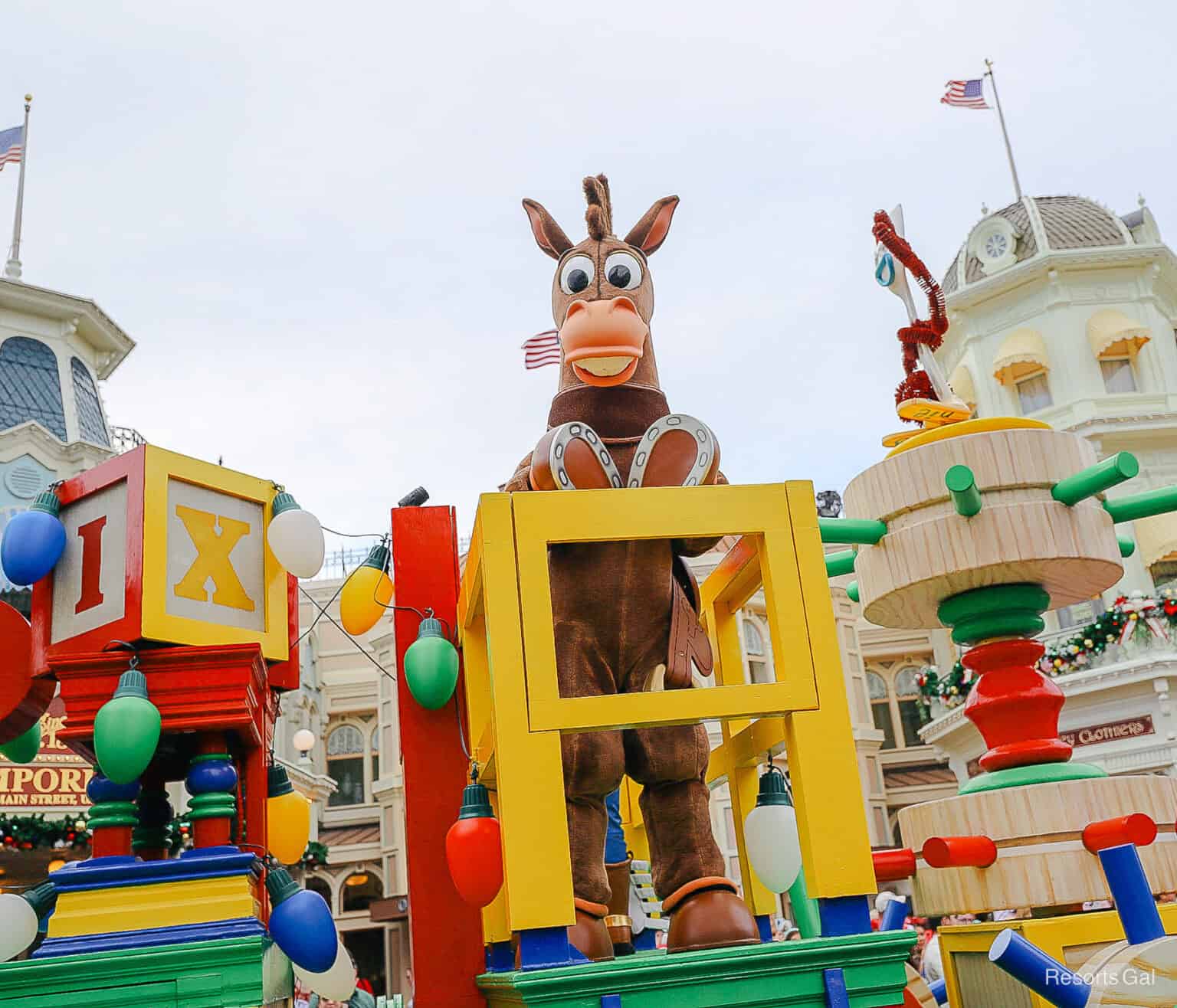 Photos: Bullseye from 'Toy Story' at Disney World