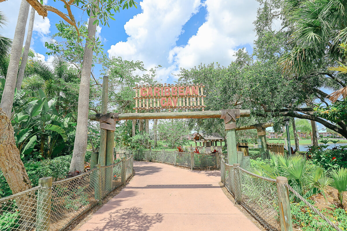 Exploring Caribbean Cay at Disney's Caribbean Beach Resort - Resorts Gal
