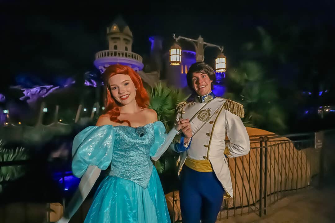 Character Meet-and-Greets at Mickey's Very Merry Christmas Party in 2023