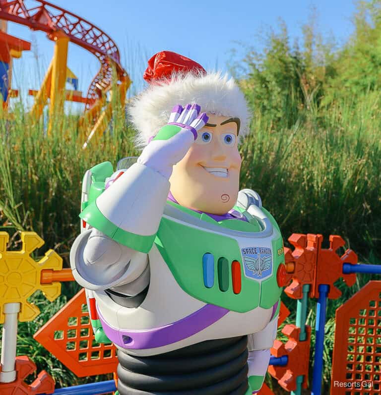 See Toy Story Characters in Christmas Looks at Walt Disney World