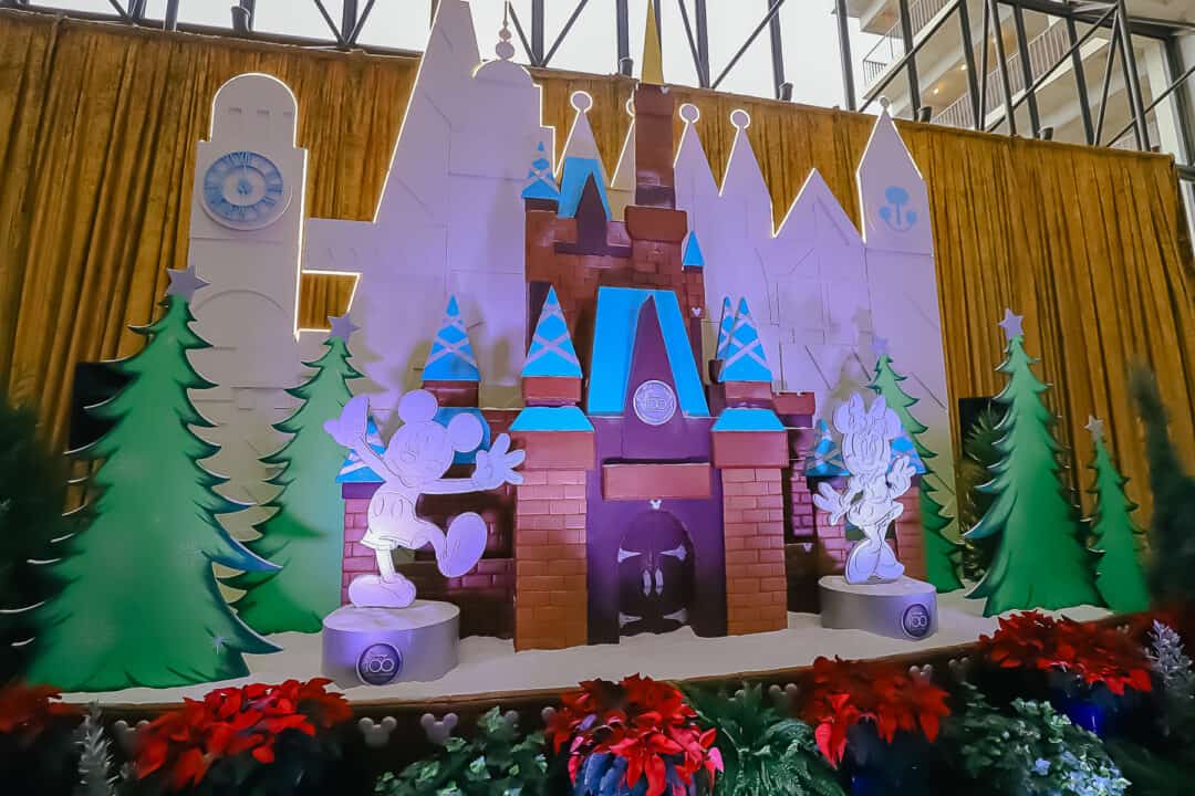 The Disney100 Gingerbread Display at Disney's Contemporary Resort (2023 ...