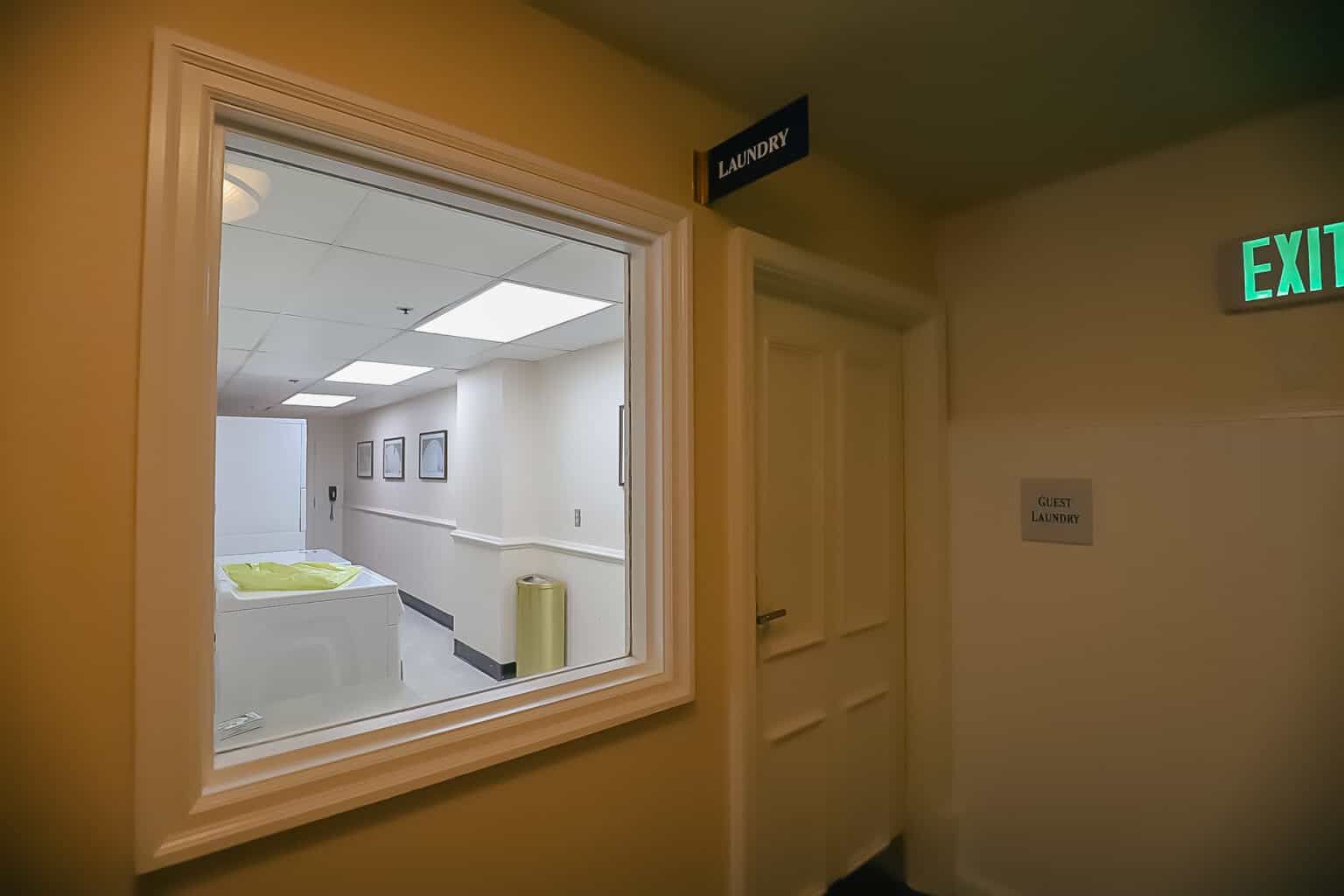 Laundry Facilities at Disney's Beach Club Resort | Resorts Gal