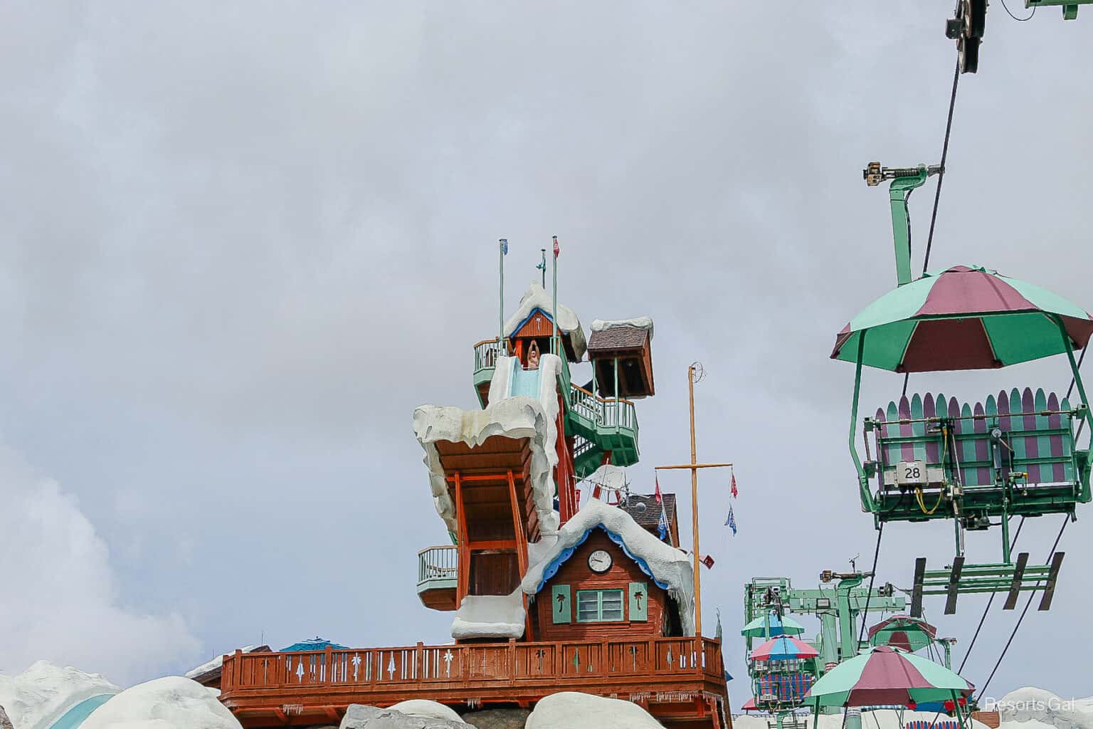 Summit Plummet At Disneys Blizzard Beach A 12 Story Freefall Water Slide