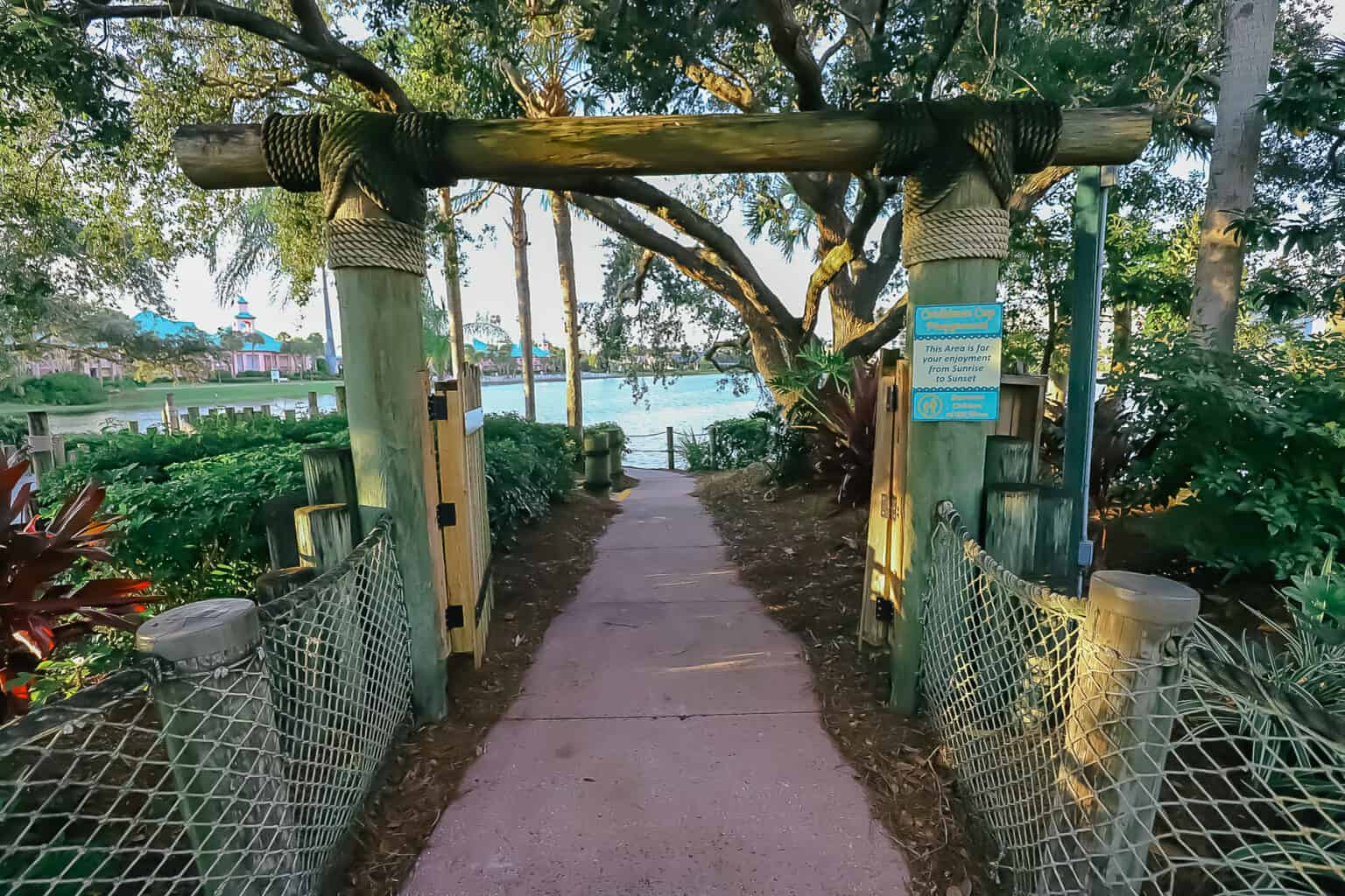 A Walk Around Barefoot Bay at Disney's Caribbean Beach Resort