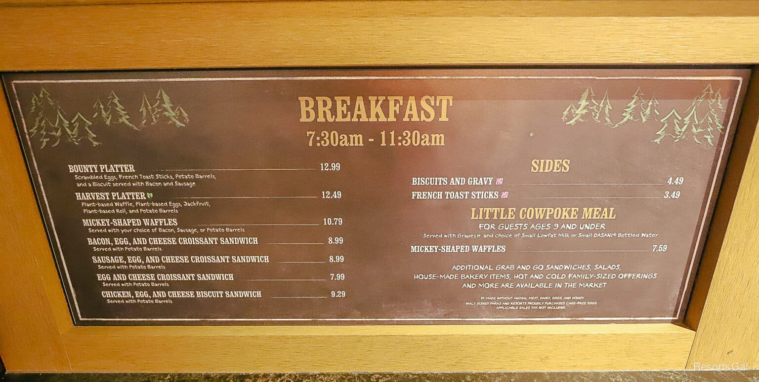 Trail's End Restaurant at Disney's Fort Wilderness (What You Can Expect ...