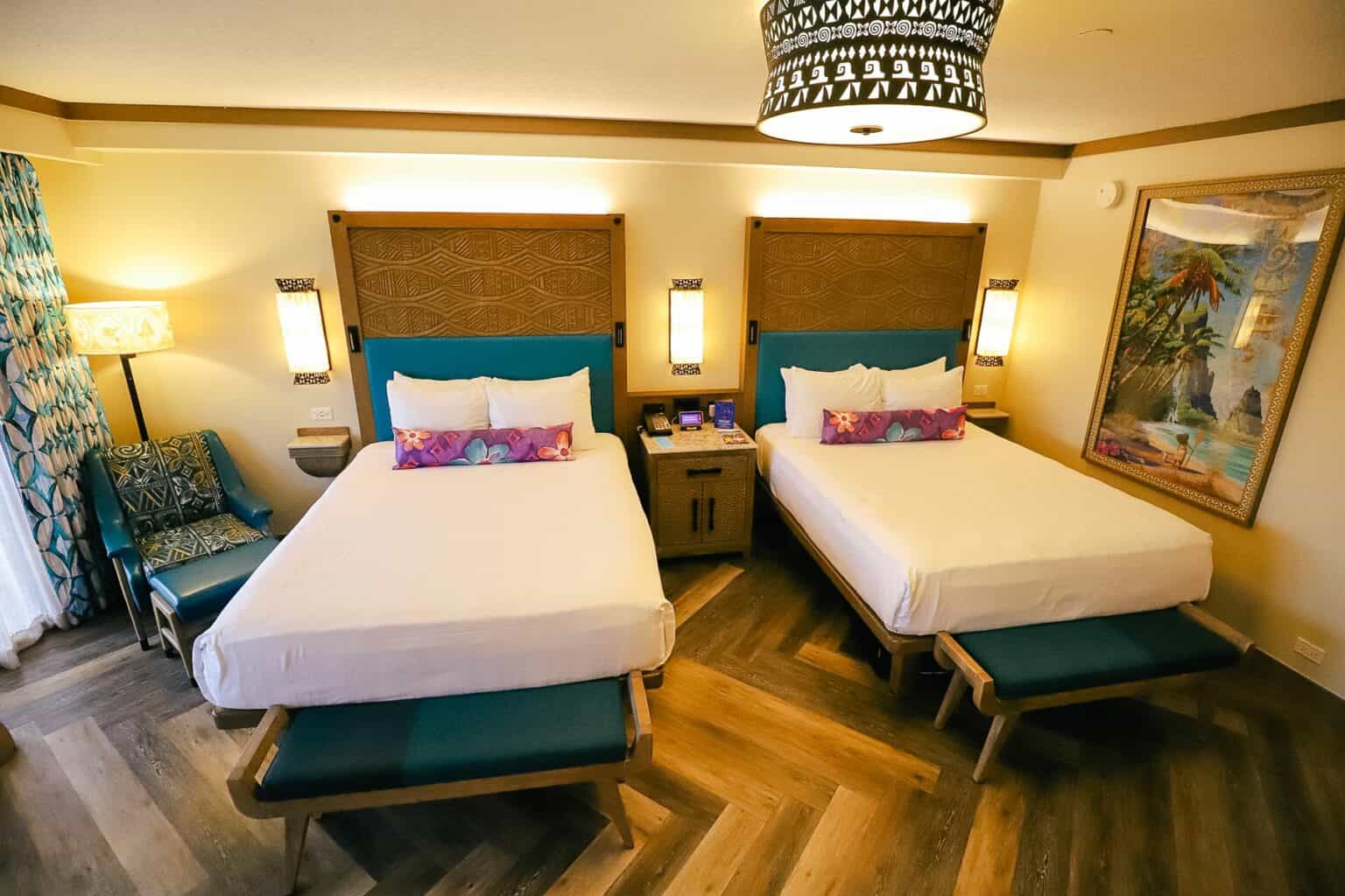 Disney's Polynesian Resort Room Photos and Tour (The Moana Rooms)
