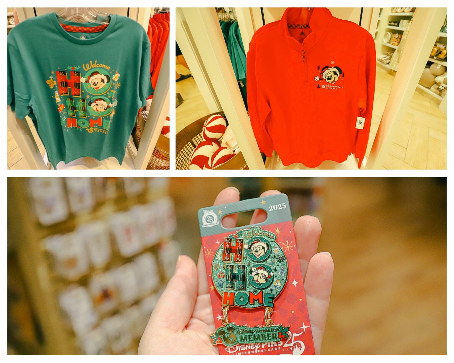 Disney Vacation Club Christmas Merchandise Debuts for 2025