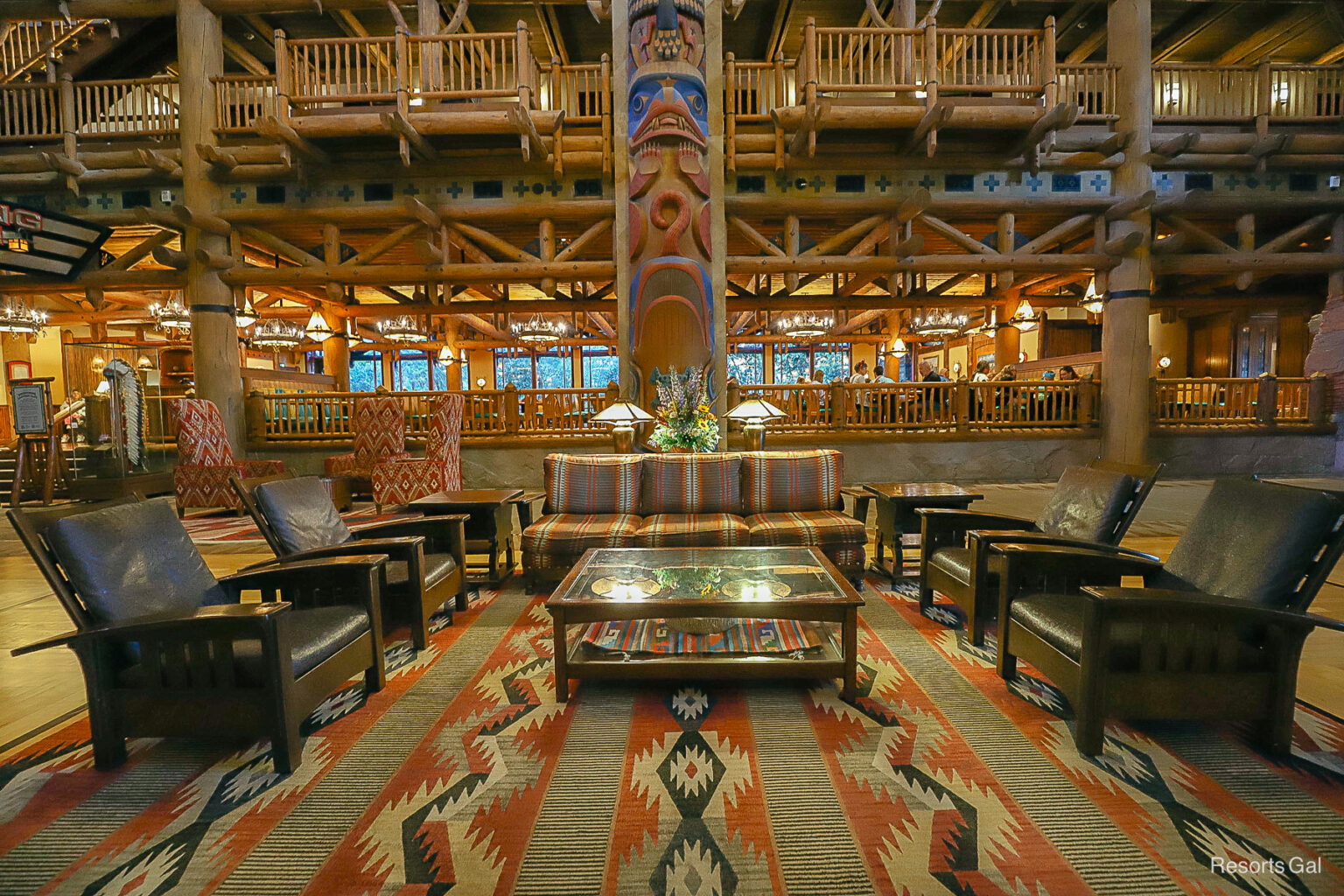 Disney's Wilderness Lodge Lobby Photo Gallery