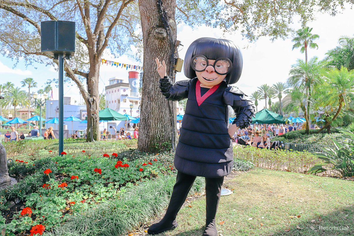 Edna Mode Character Sighting Now Available at Disney's Hollywood ...
