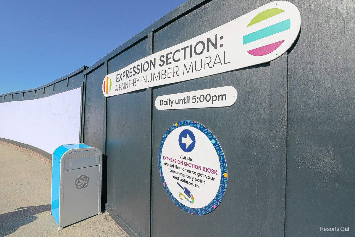 How to Participate in Expression Section: A Paint by Numbers Mural at ...